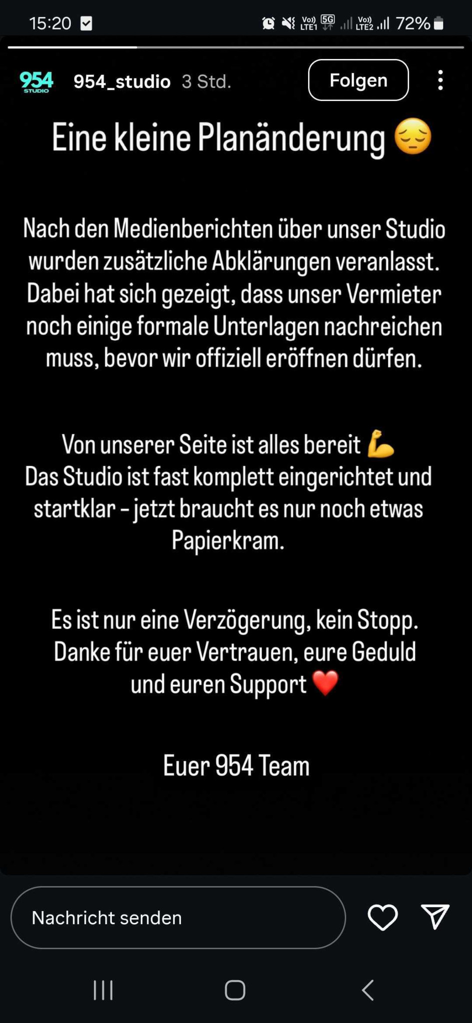 Dietikon: Halal-Gym 954-Studio muss Eröffnung verschieben