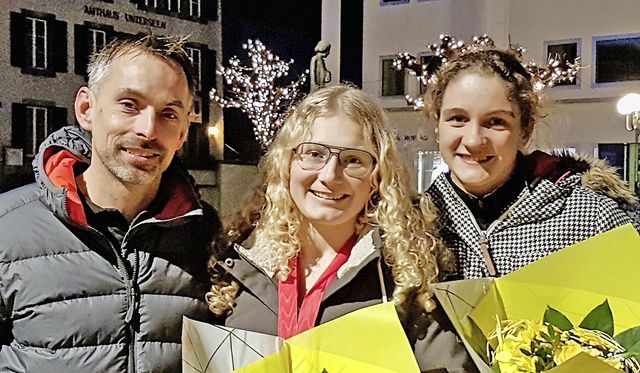 Reinle und Winterberger festlich empfangen | Berner Zeitung