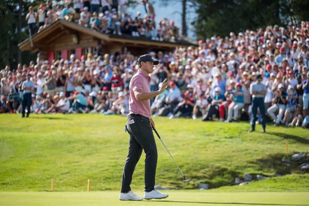 Golf: Ludvig Aberg, la surprise de Crans-Montana | 24 heures