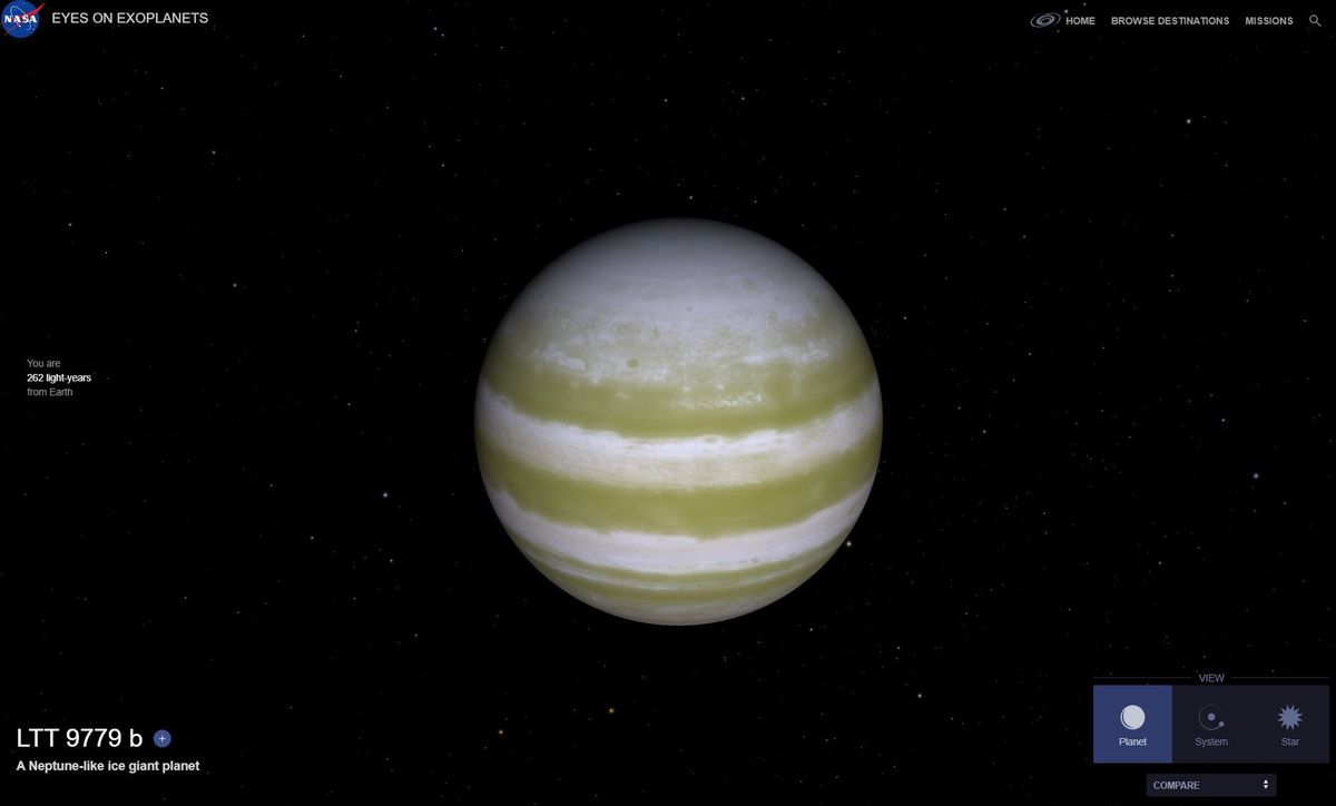 Exoplanet LTT9779b: «Das ist der größte ‹Spiegel› im Universum, den wir ...