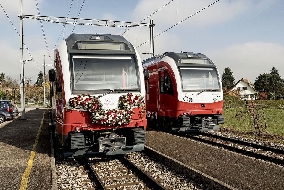 Nyon revient sur un siècle de petit train rouge | Tribune de Genève