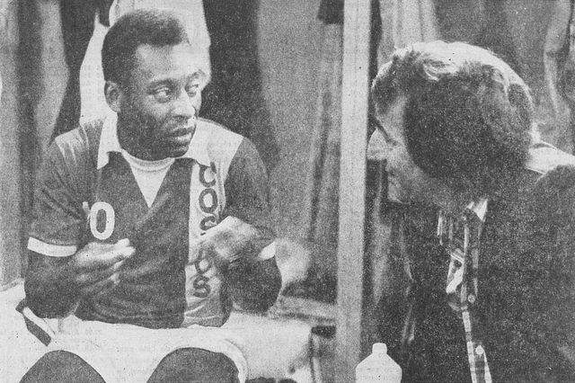 Le 26 juin 1975: le roi Pelé reçoit l'envoyé spécial de «24 heures ...