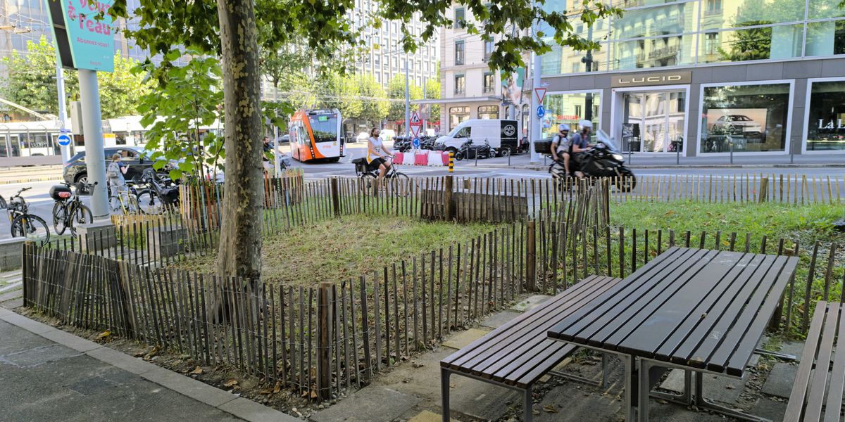 Genève: Quand la cité redevient une ville éponge | Tribune de Genève