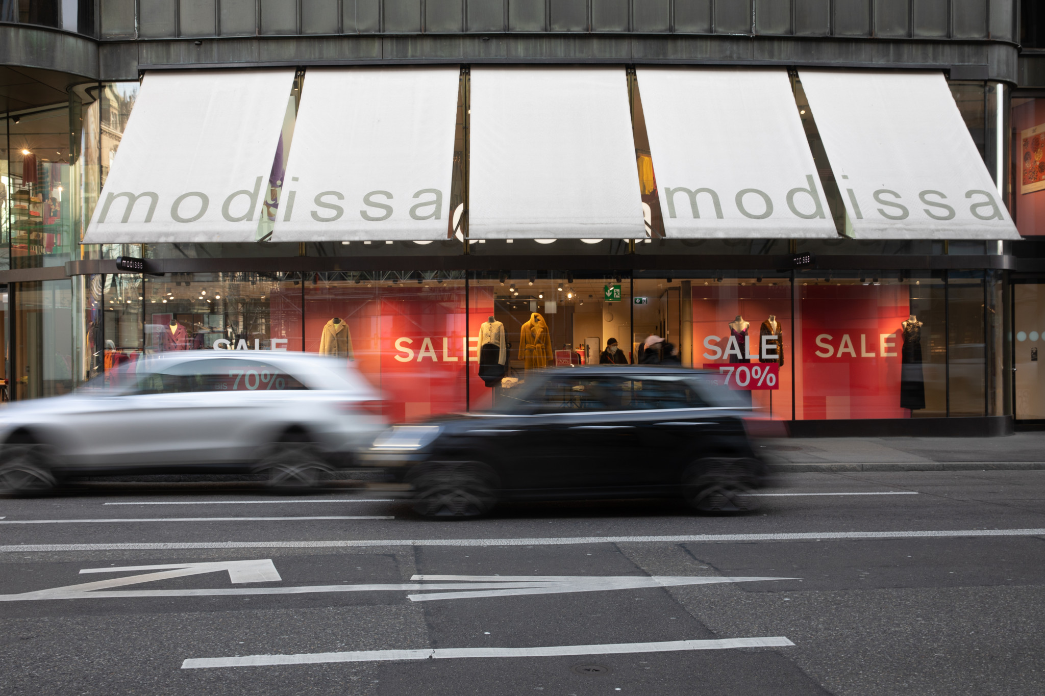 Bahnhofstrasse Zürich: Modissa-Haus noch immer ohne feste Nachmieterin ...