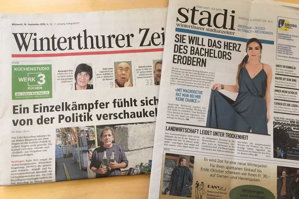 Nur noch eine Gratiszeitung | Tages-Anzeiger