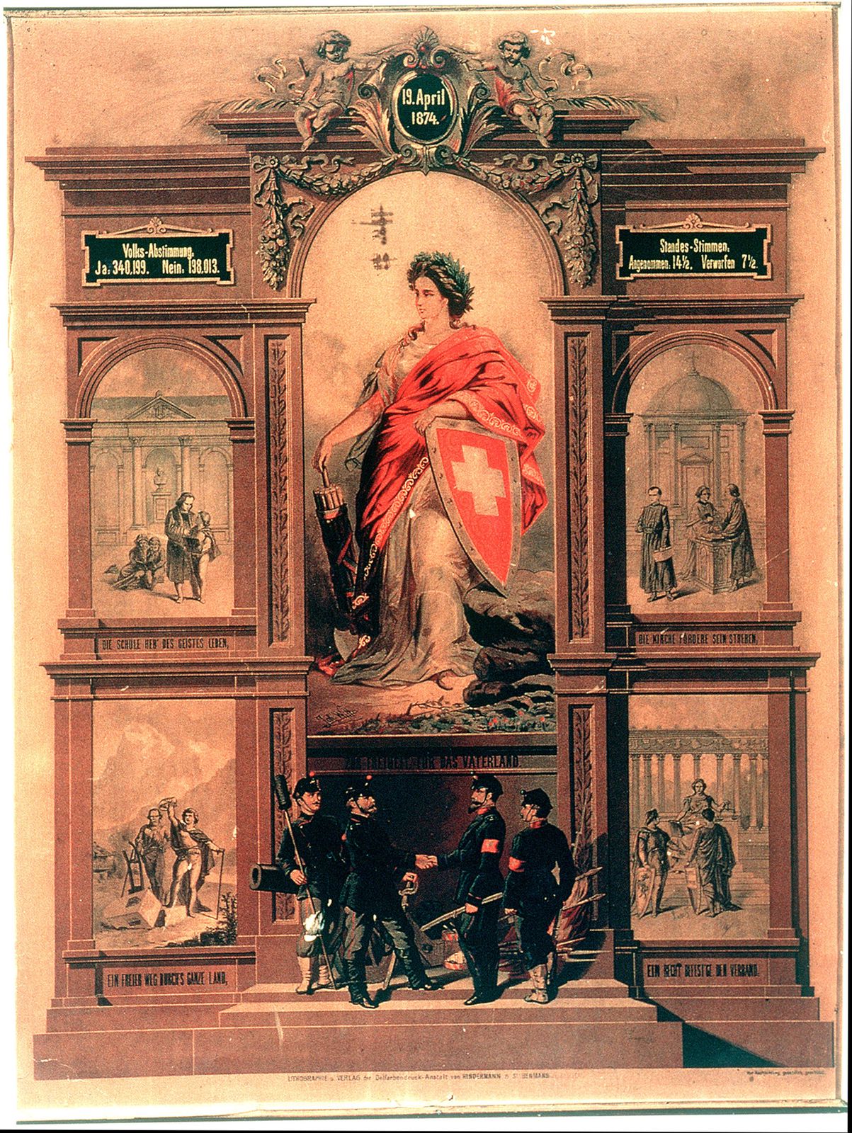 Bundesverfassung 1974: Die zweite Geburt der Schweiz in 10 Kapiteln ...