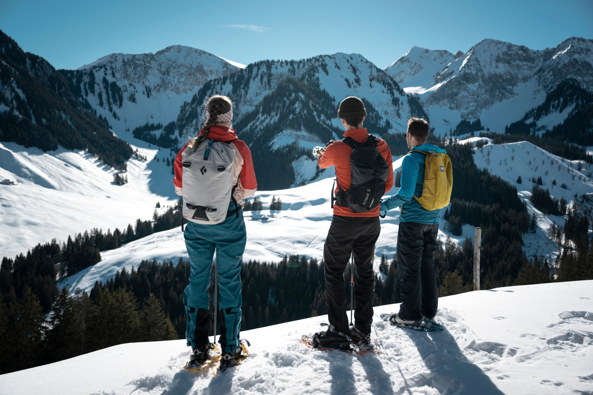 5 balades hivernales en raquettes en Suisse romande