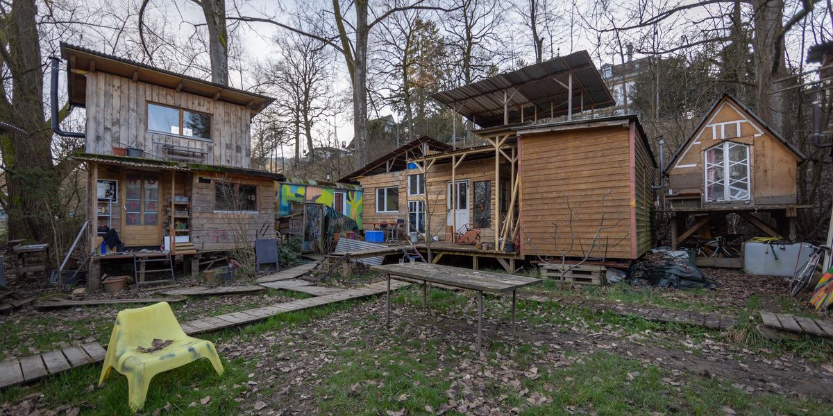 Bern: «Anstadt»-Hüttendorf will keiner neuen Überbauung weichen | Der Bund