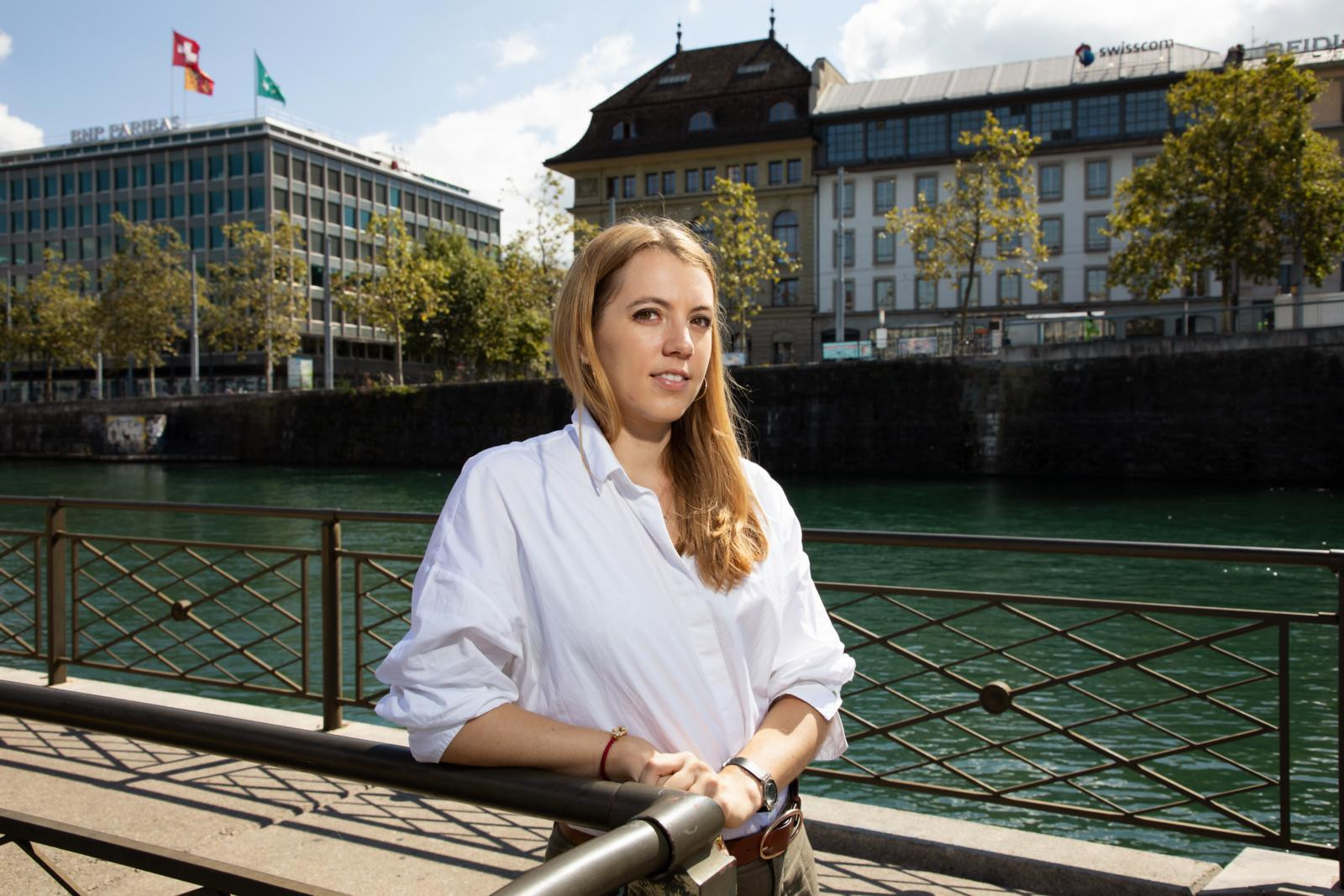 Candidate genevoise aux élections fédérales: Diane Barbier-Mueller, l ...