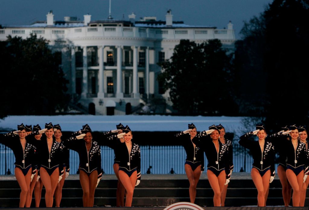 Trump tanzt mit «The Rockettes» ins Amt