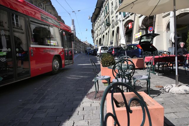 Unterhaltsarbeiten in der unteren Altstadt | Berner Zeitung