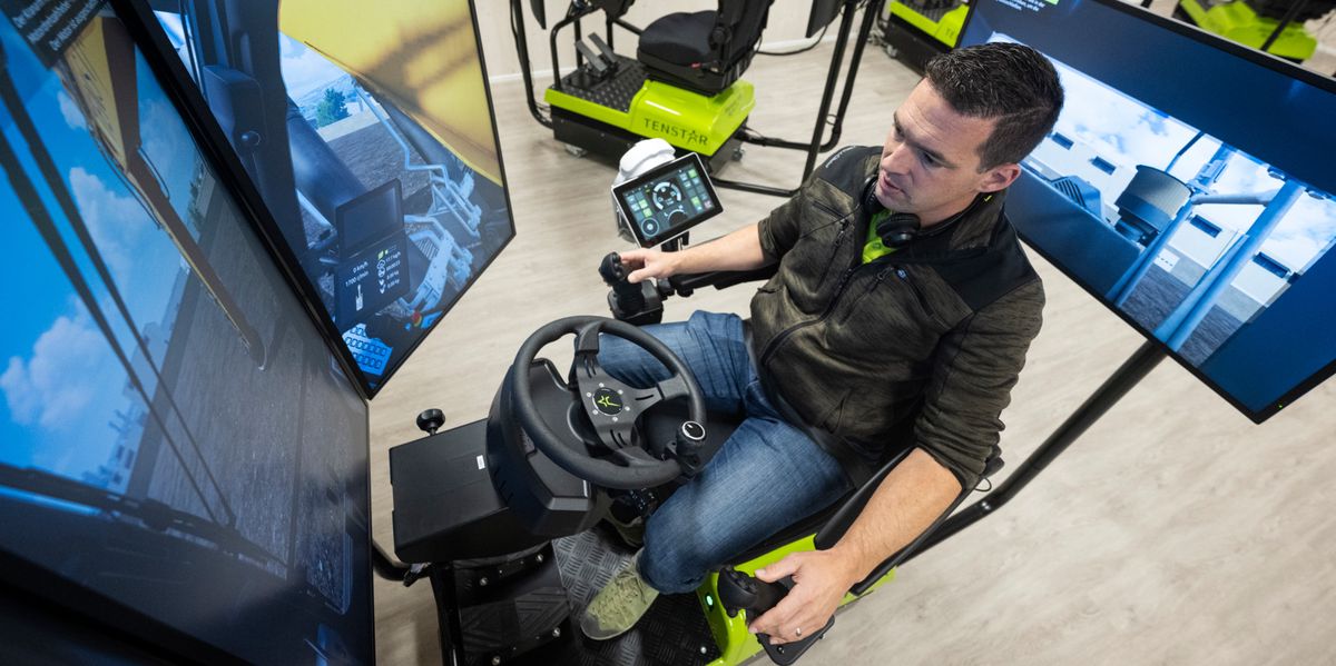 Koppigen: Virtuell baggern im Baugerätesimulator | Berner Zeitung