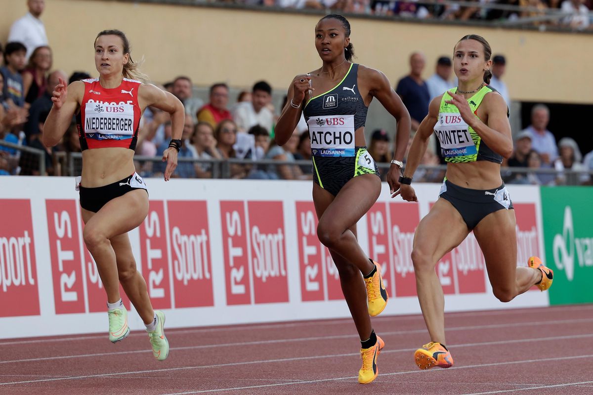 Athlétisme: Sarah Atcho: «Là, ça va mieux!» - Le Matin