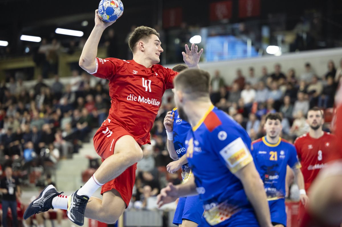 Handball-EM, Düsseldorf: Nikola Portner und Lenny Rubin als Schweizer ...