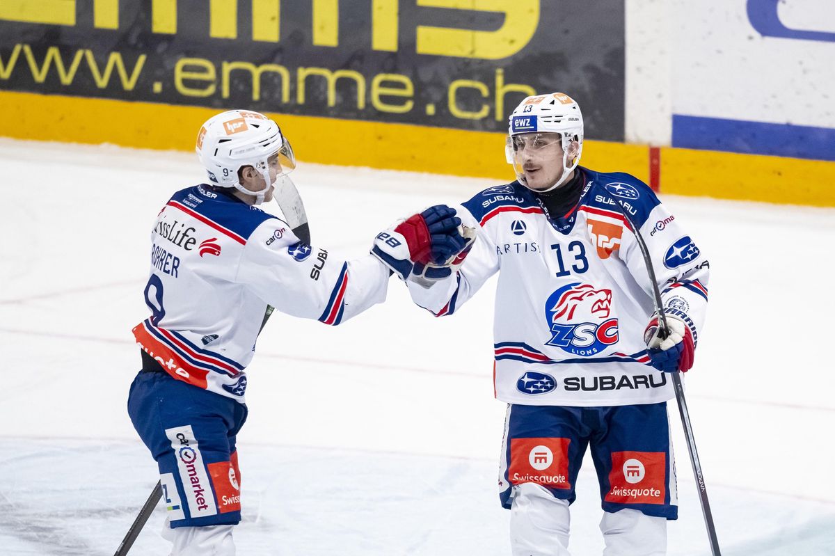 ZSC Lions: Mit einem 5:2 in Lugano entthronen sie den HCD | Tages-Anzeiger