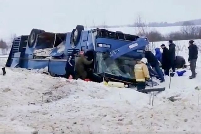 Russie – Un terrible accident de bus fait 7 morts et 24 blessés | 24 heures