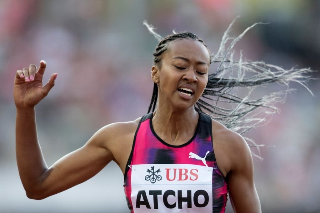 Sarah Atcho médaille d'argent du 200 mètres | 24 heures