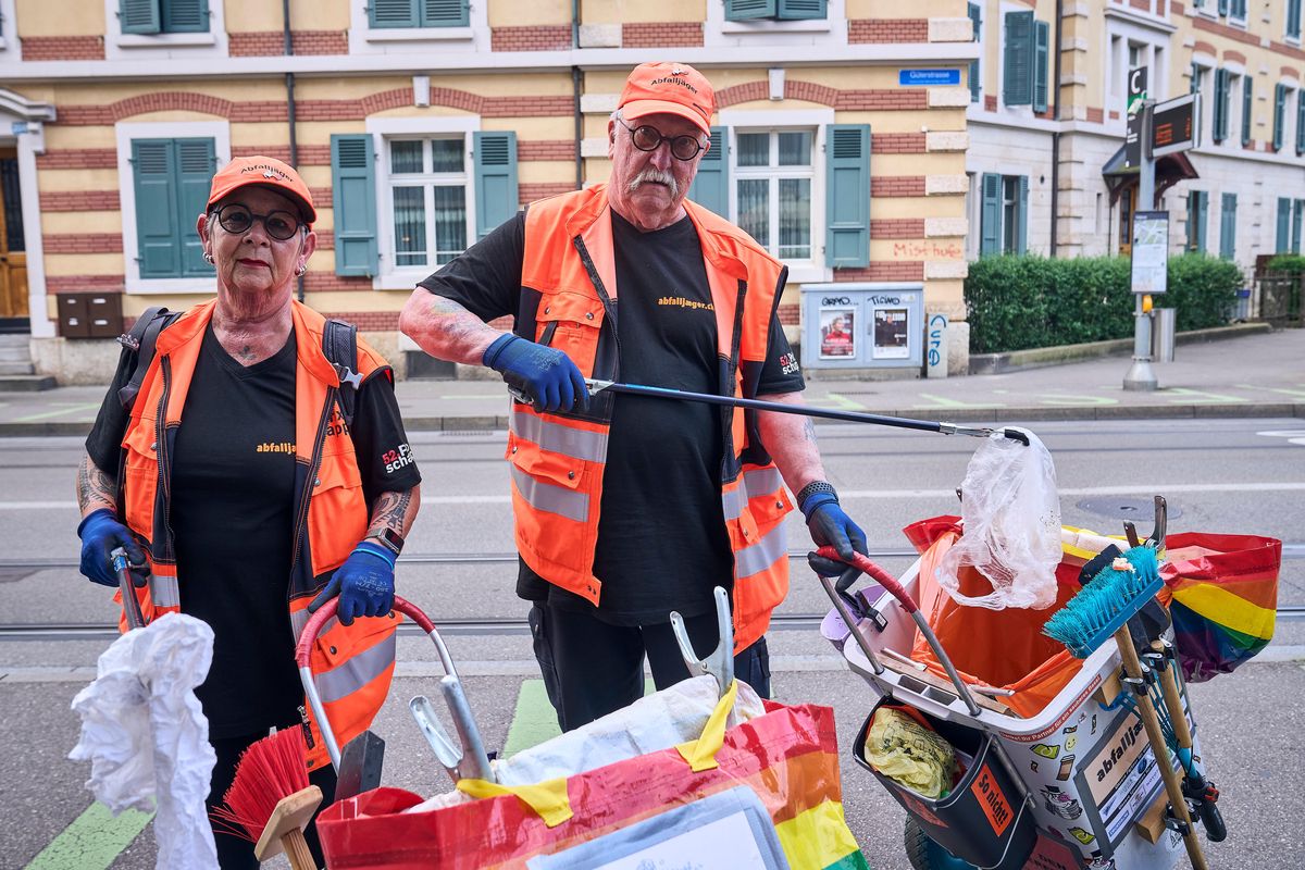 Basler Helden des Alltags: Diese Abfalljäger halten Basel sauber ...