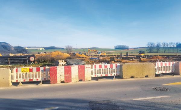 Chantier au Luxembourg – A Sanem, une route pour accéder à la future ...