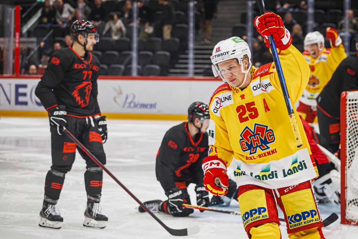 Hockey sur glace: Indiscipliné, Lausanne s’incline devant Bienne | 24 ...