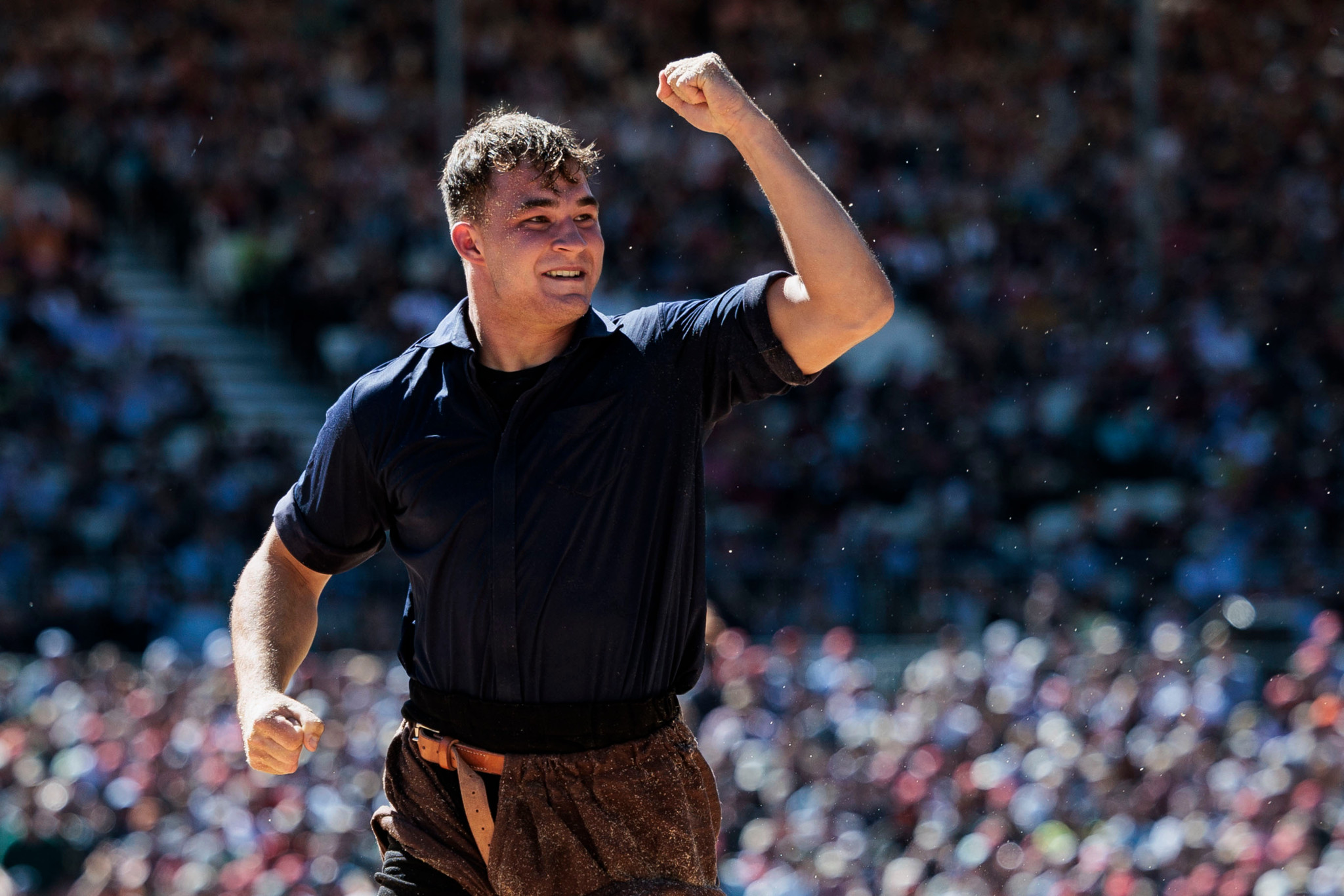 Michael Moser: Schwinger des Jahres 2025 mit Esaf-Kranz