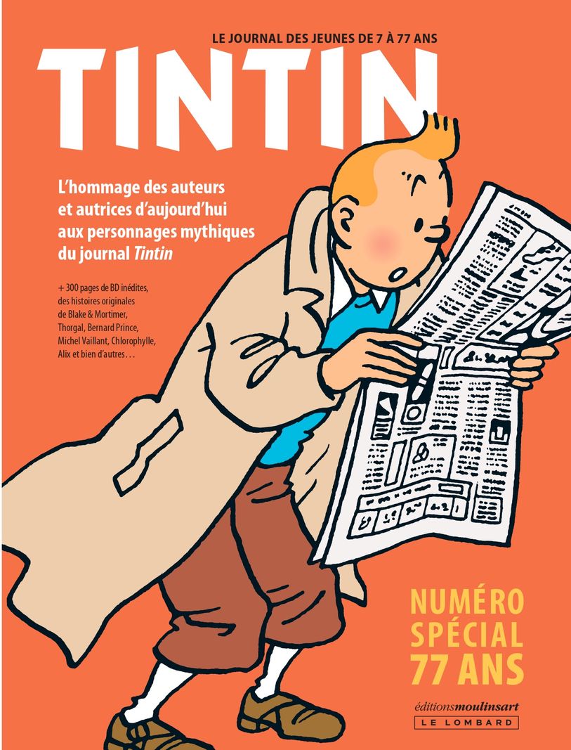Bande dessinée: Le journal Tintin renaît de ses cendres le temps d’un numéro unique | 24 heures