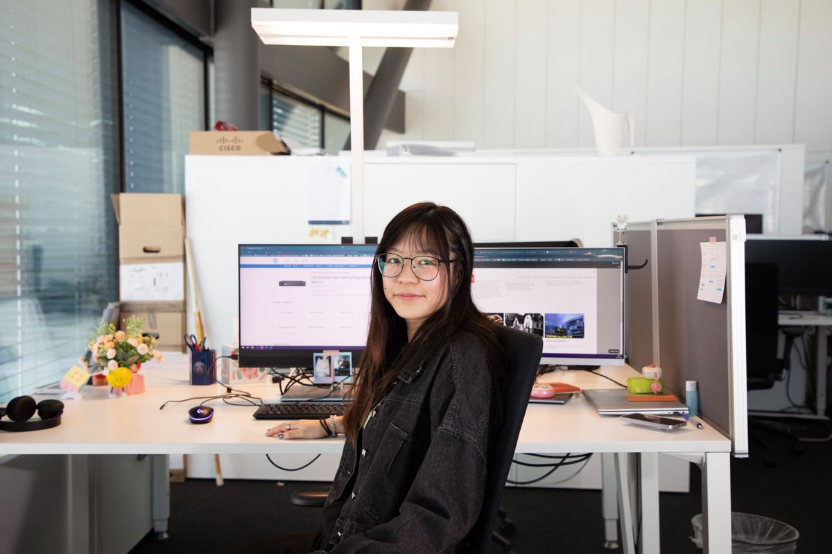 Apprentissage à Genève: portrait d’une informaticienne | Tribune de Genève