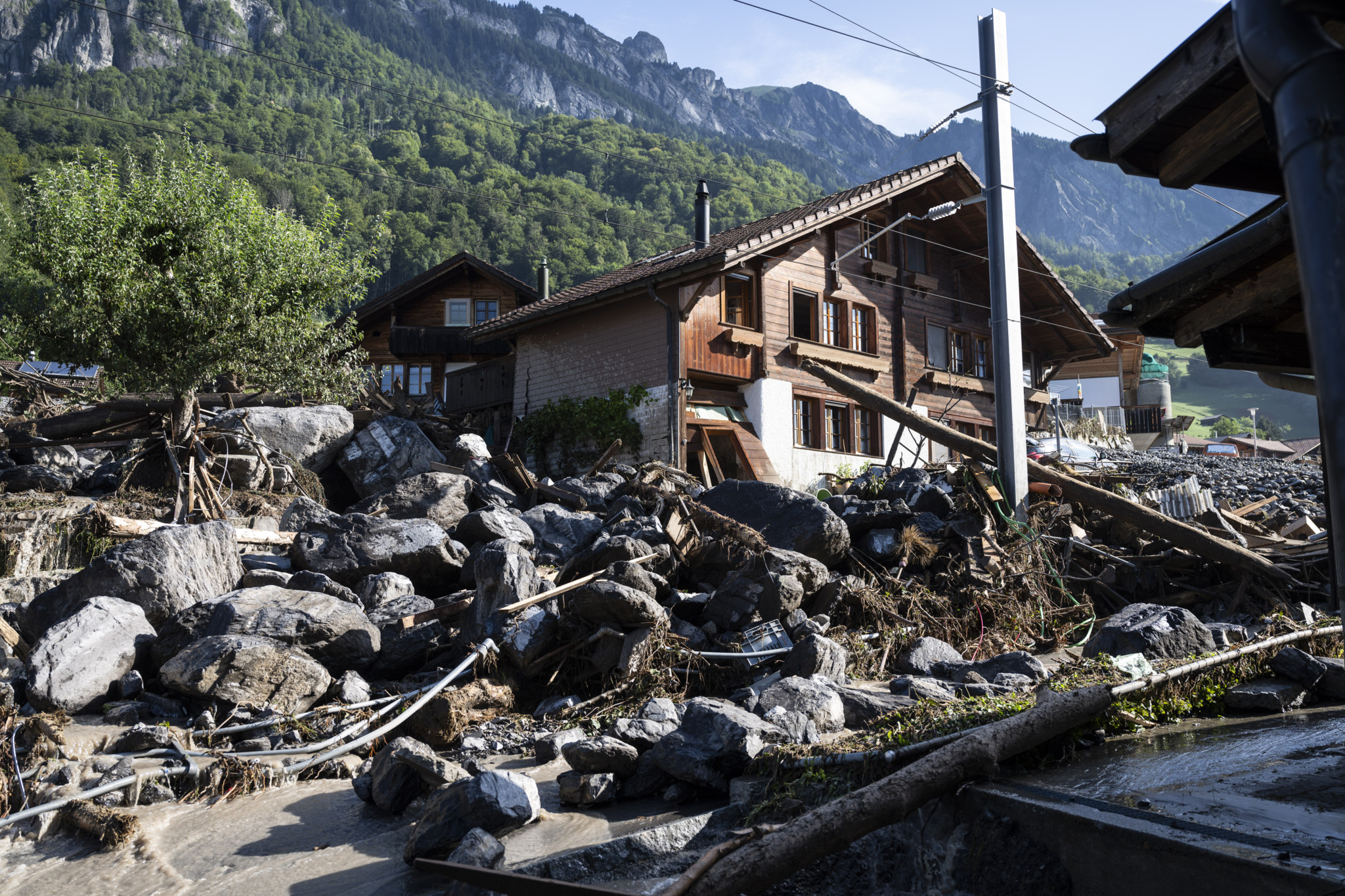 Unwetter Schweiz: Brienz und Berner Oberland betroffen | Der Bund