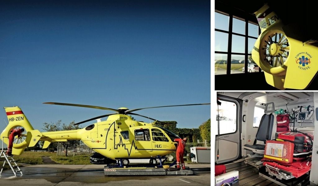 L'hélicoptère des HUG, cet appareil adoré et méconnu | Tribune de Genève