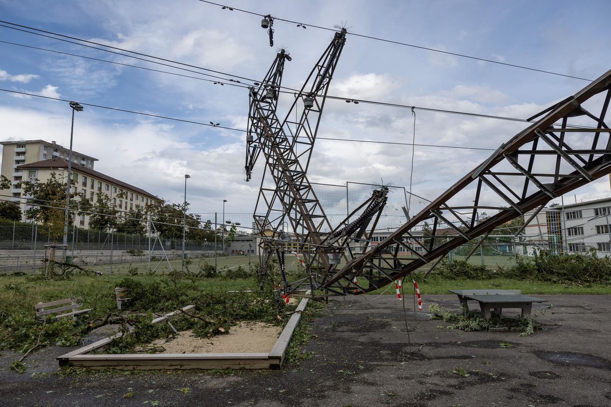 La Chaux-de-Fonds: Reportage – «Ein Gewitter mit unvorstellbarer Gewalt ...