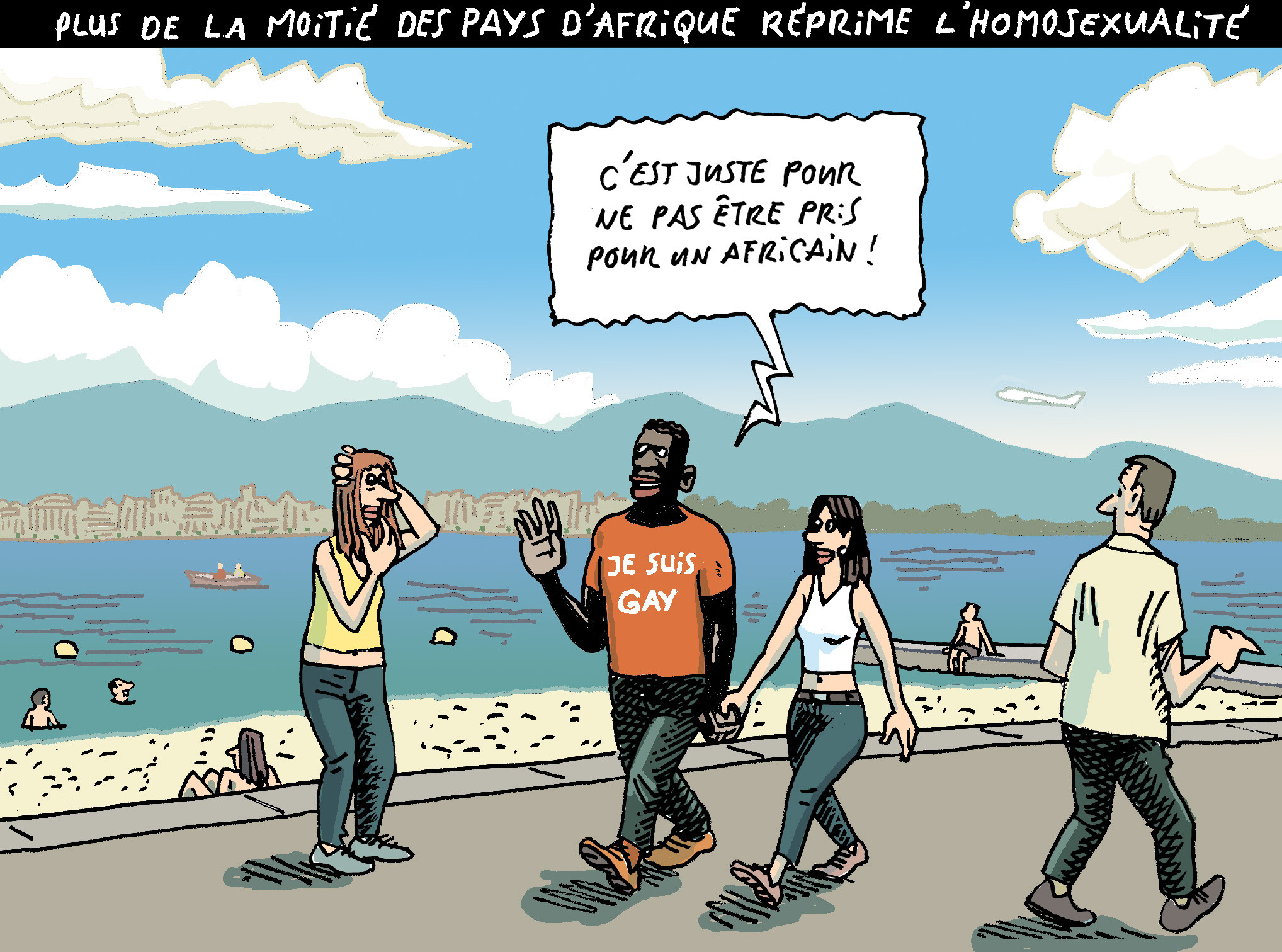 Dessin du 24 février: Plus de la moitié des pays d’Afrique réprime l ...