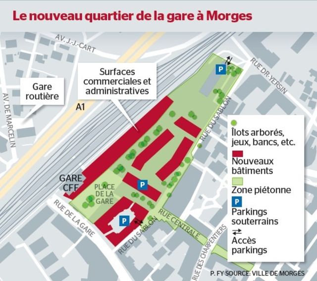 «Morges va gagner des lieux où il fait bon vivre» | 24 heures