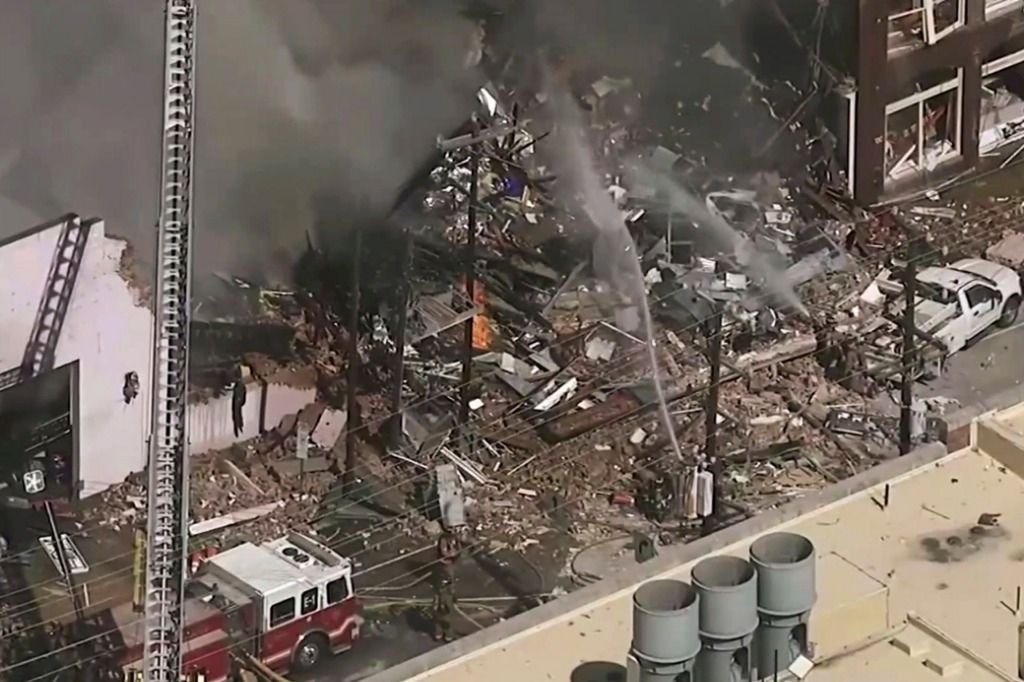 Etats-Unis – Un immeuble soufflé par une violente explosion | 24 heures
