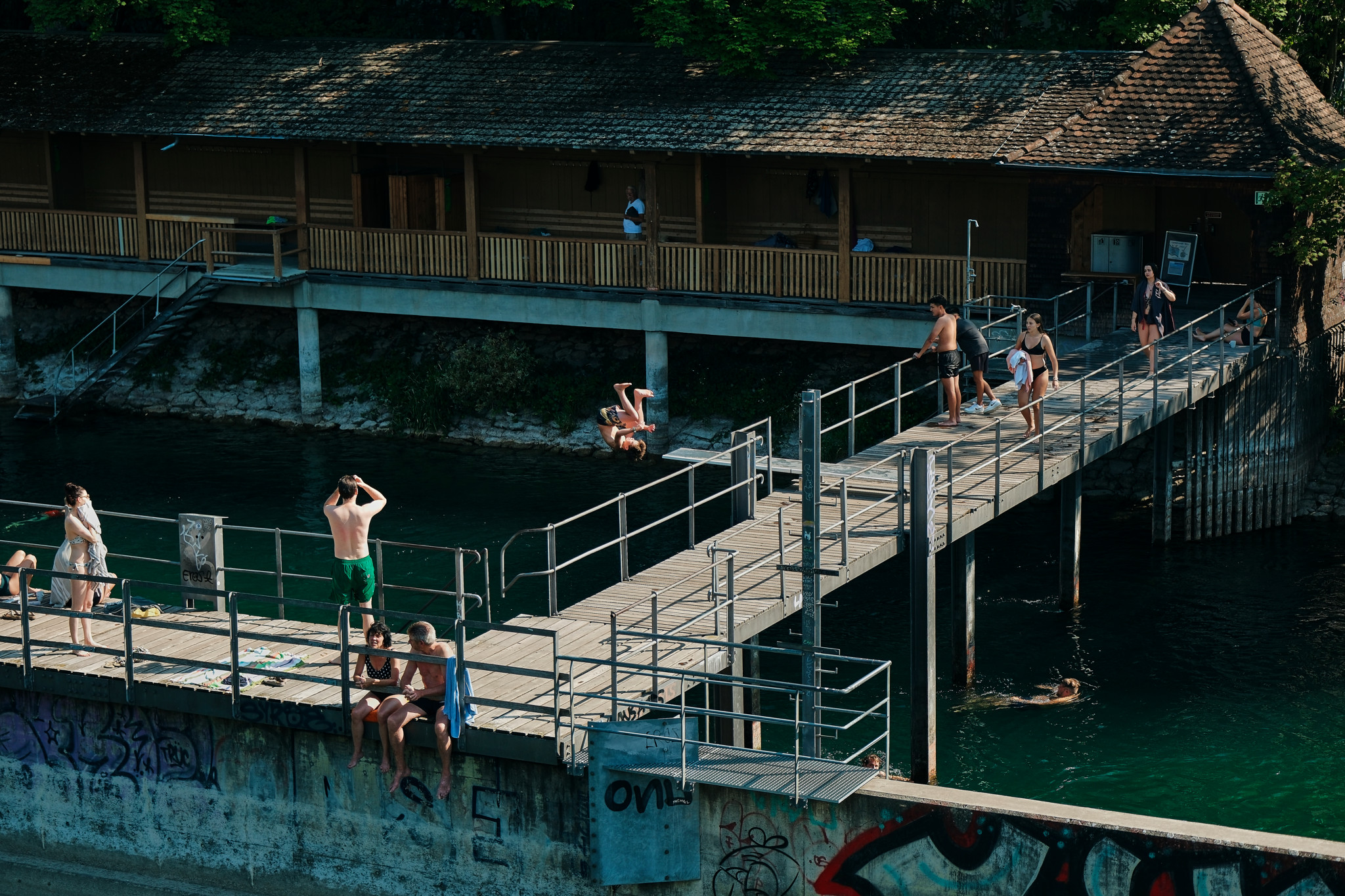 Unterer Letten Zürich: Flussbad-Sanierung wird deutlich teurer | Tages ...