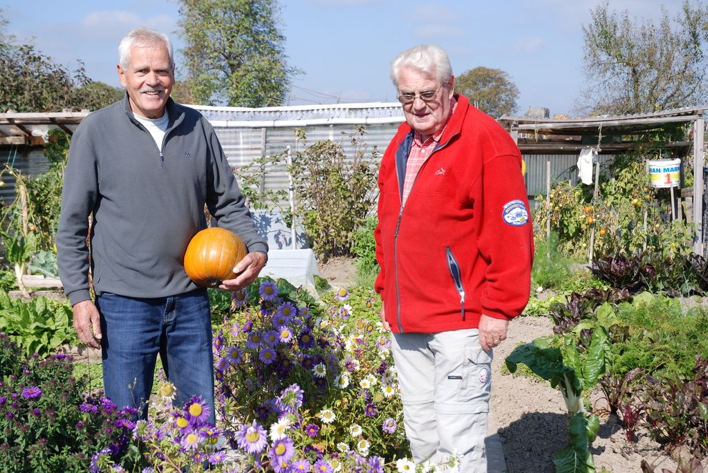 Reiche Ernte in Walter Dählers Garten