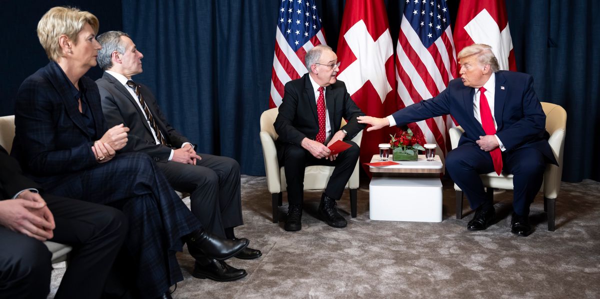 Davos: Wie die Bundesräte am WEF mit Trump umgehen