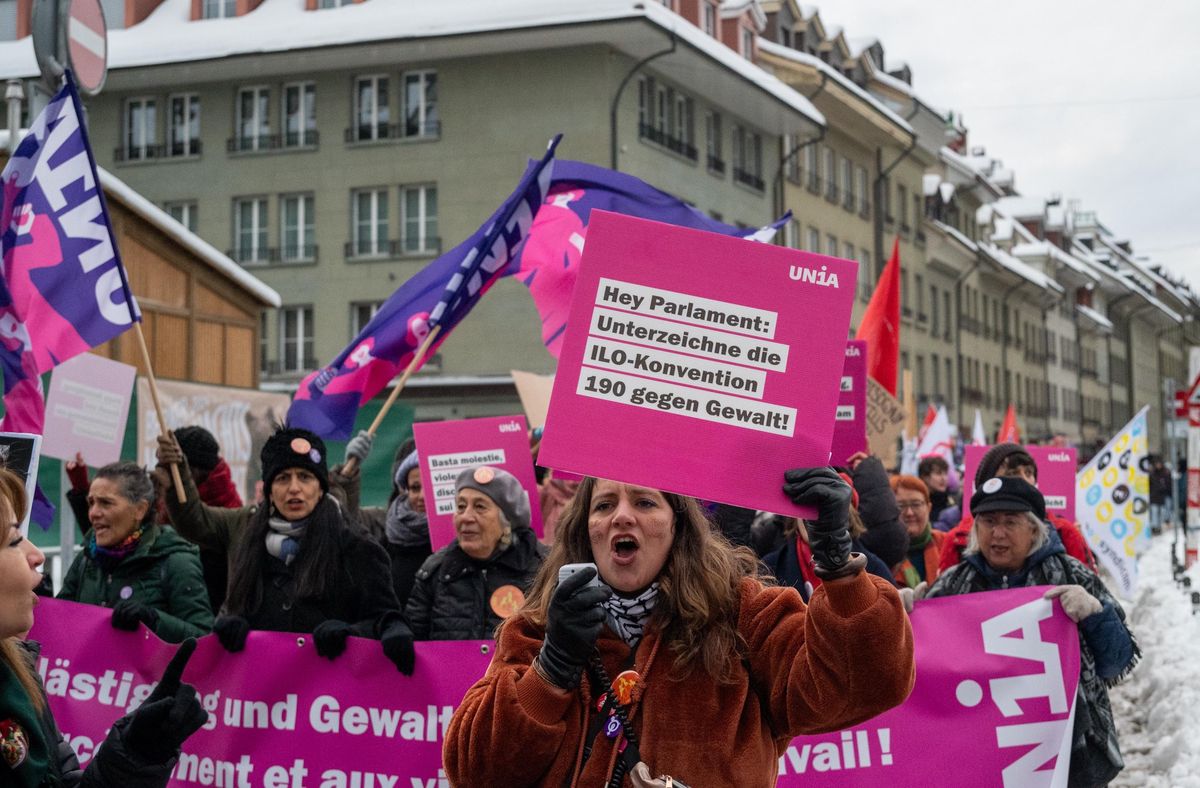 Demo in Bern: Hunderte wehren sich gegen Gewalt an Frauen | Der Bund