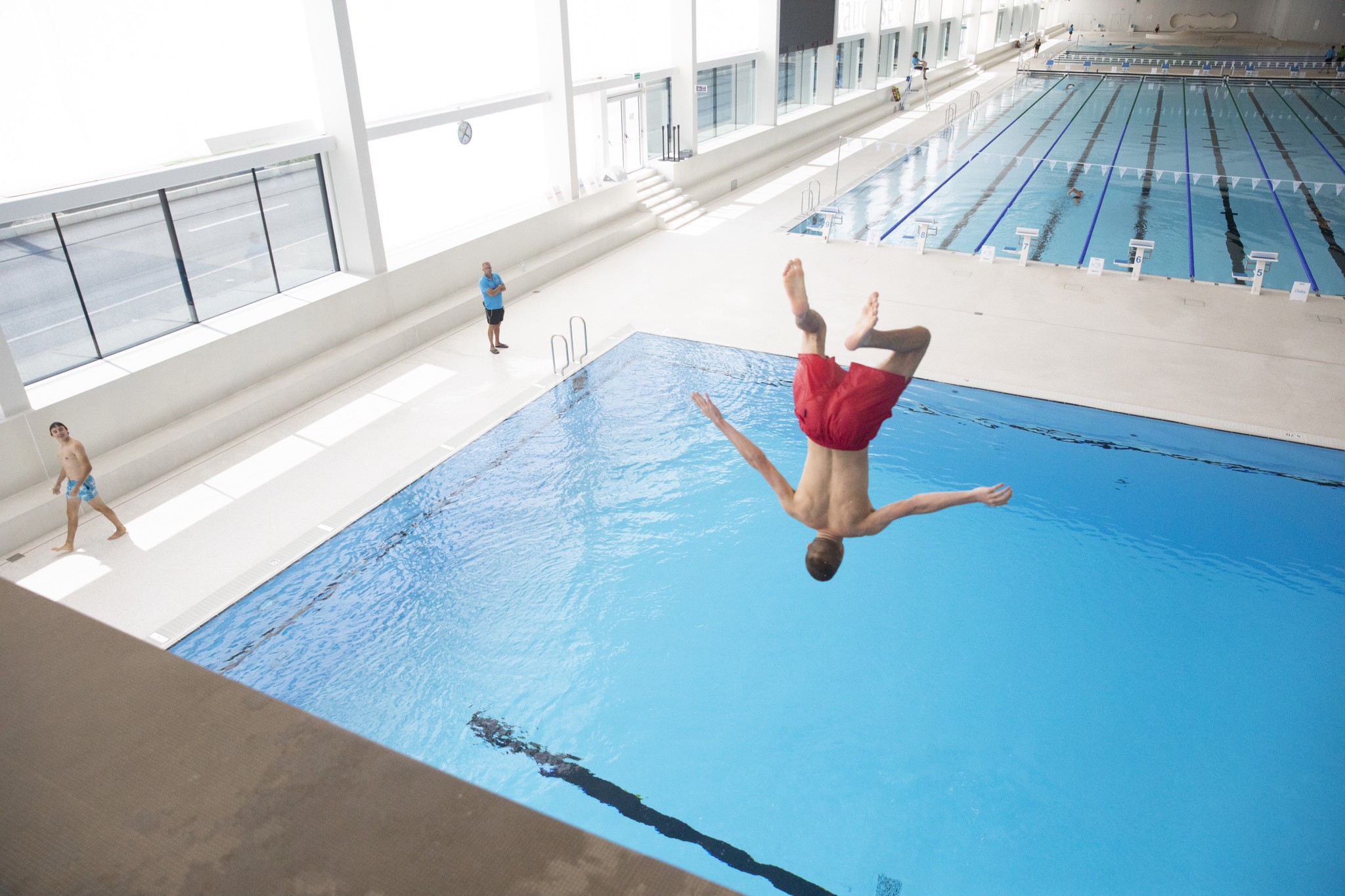 Ouverture au public: La piscine de Malley a passé le test du premier ...