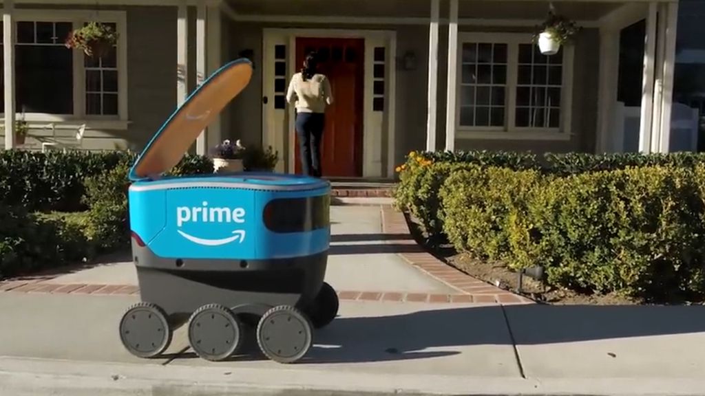 So sieht Amazons Lieferroboter aus | Der Bund