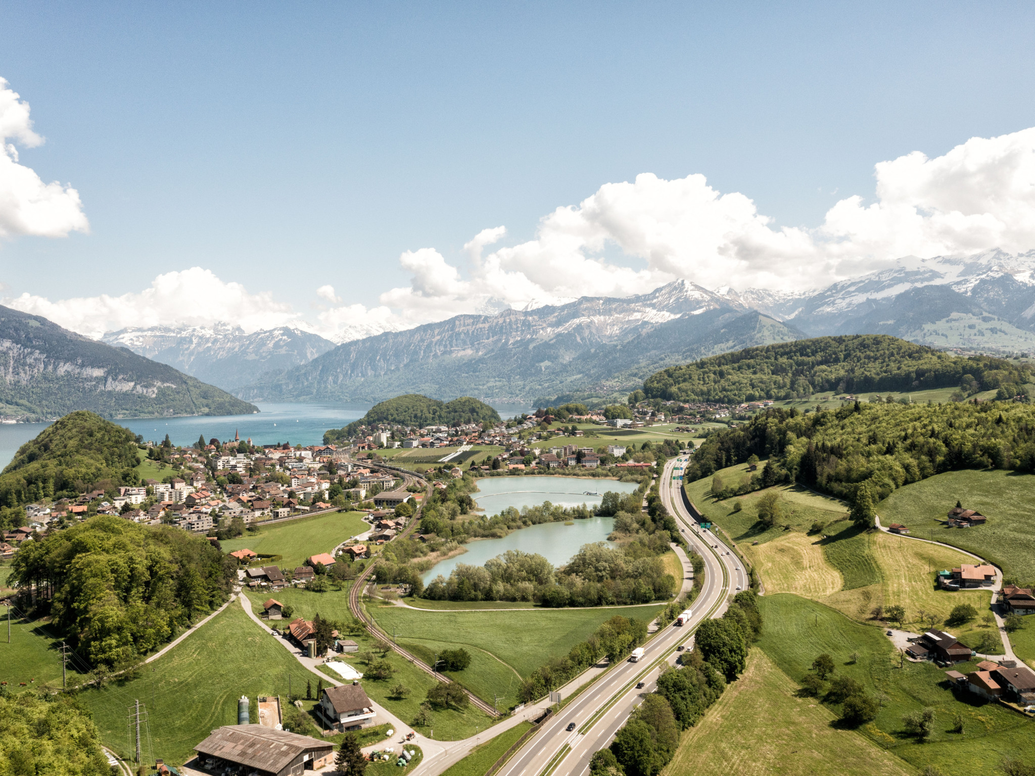 Autobahn A6 Spiez: Sanierung startet nach Winterpause