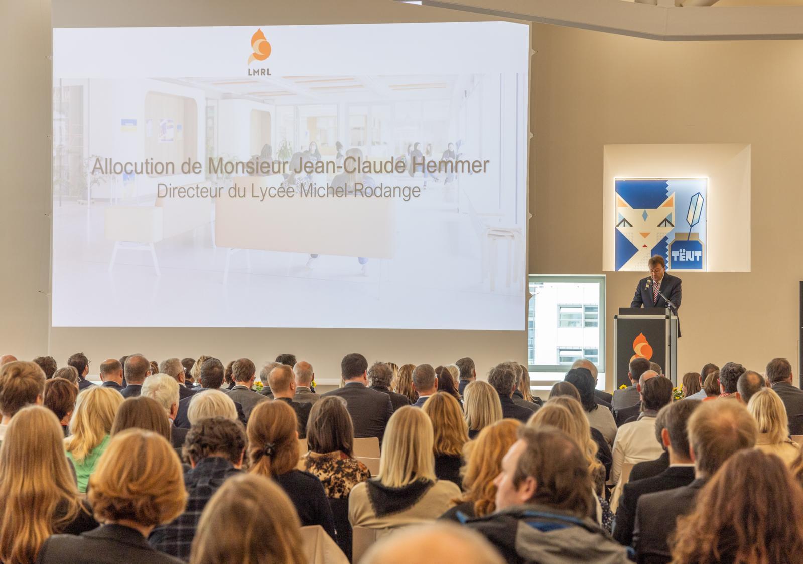 Education au Luxembourg: Le lycée Michel Rodange a fait peau neuve pour ...
