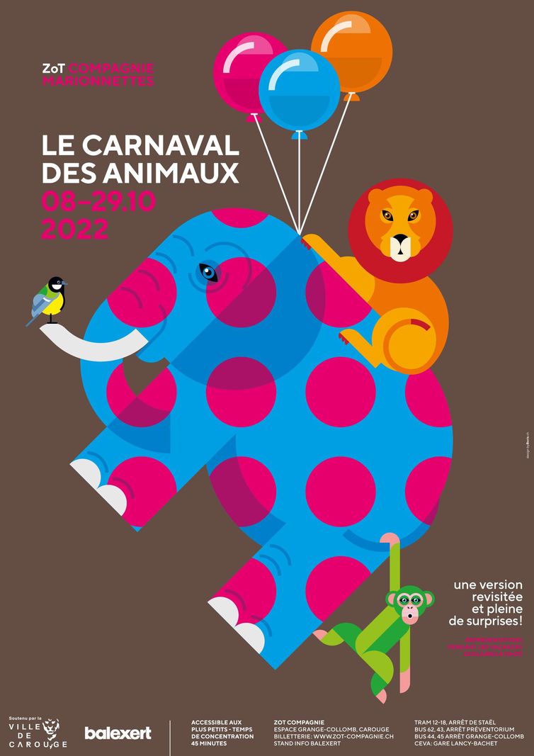 Marionnettes jeune public: Les animaux font leur carnaval à Carouge ...