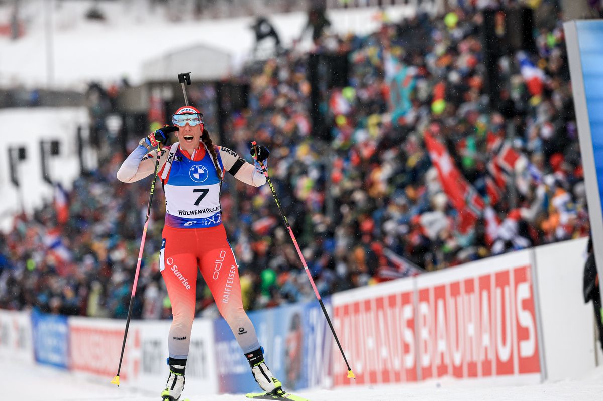 Biathlon-Weltcup in Oslo: Häcki-Gross triumphiert am Holmenkollen ...