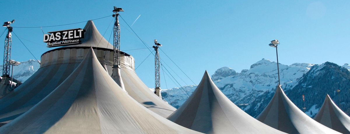Event-Highlight im Simmental: Das Zelt kommt an die Lenk zurück