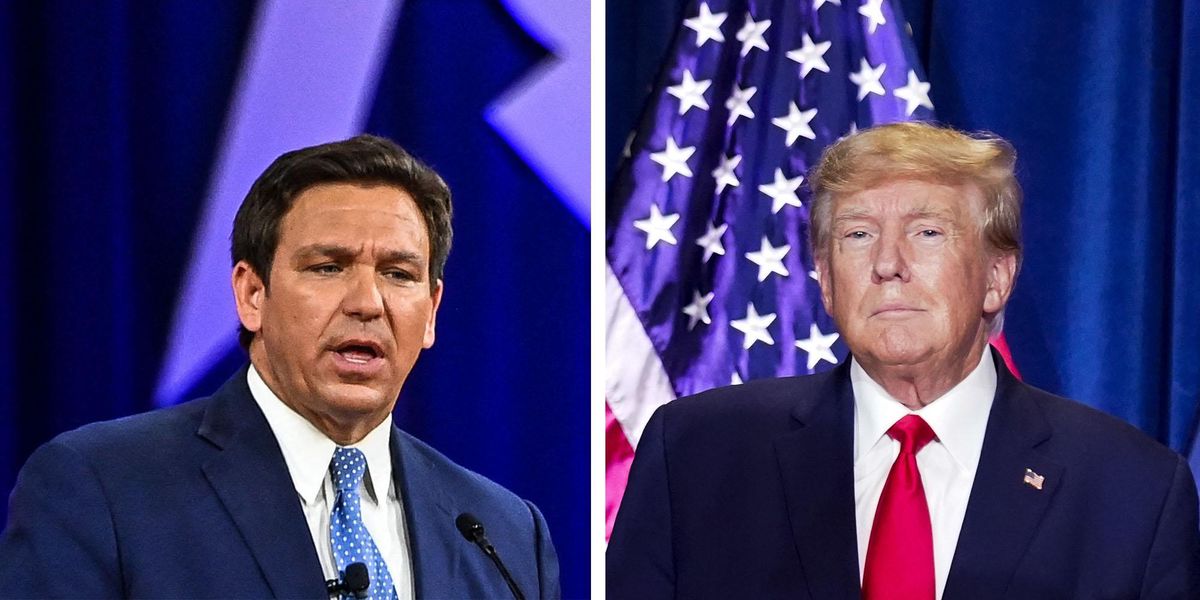 US-Republikaner: Trump und DeSantis liefern sich Fernduell | Zürichsee ...