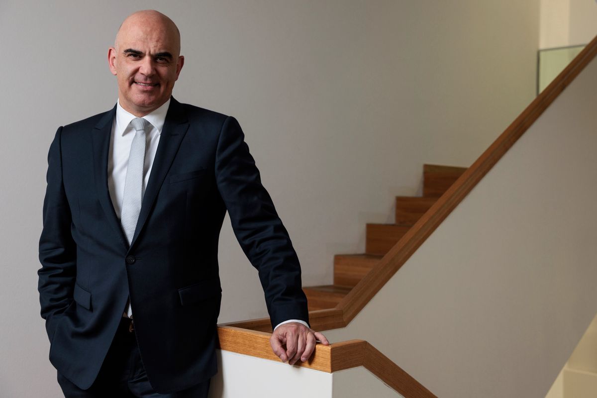 Alain Berset: Was haben Sie gedacht, als plötzlich zwei französische ...