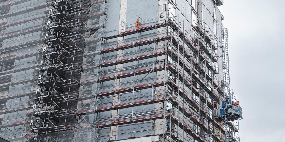 Prilly: L’échafaudage de Malley Phare se reconstruit | 24 heures
