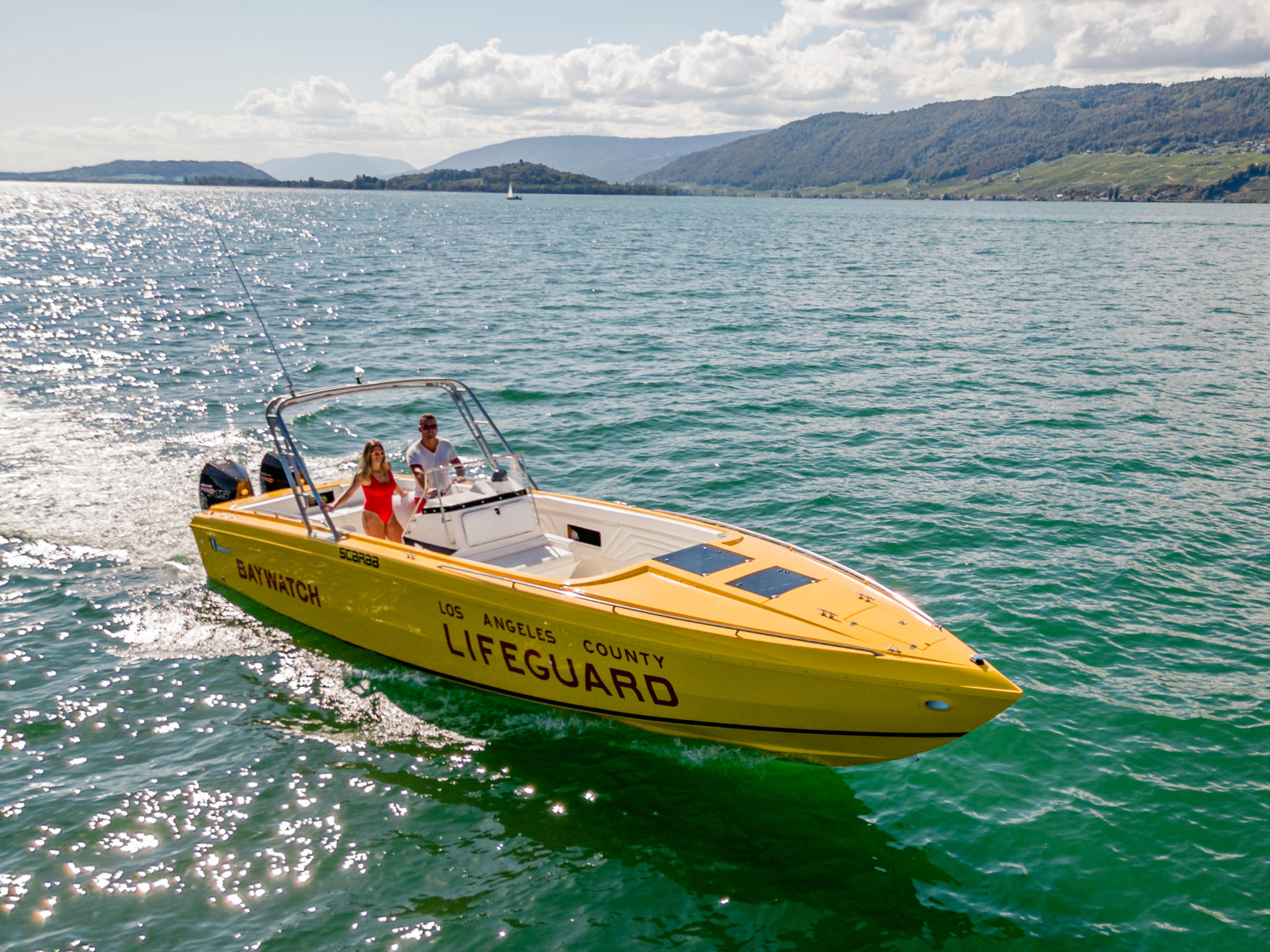 Verrücktes Hobby: Was macht ein Baywatch-Boot auf dem Bielersee? | Der Bund