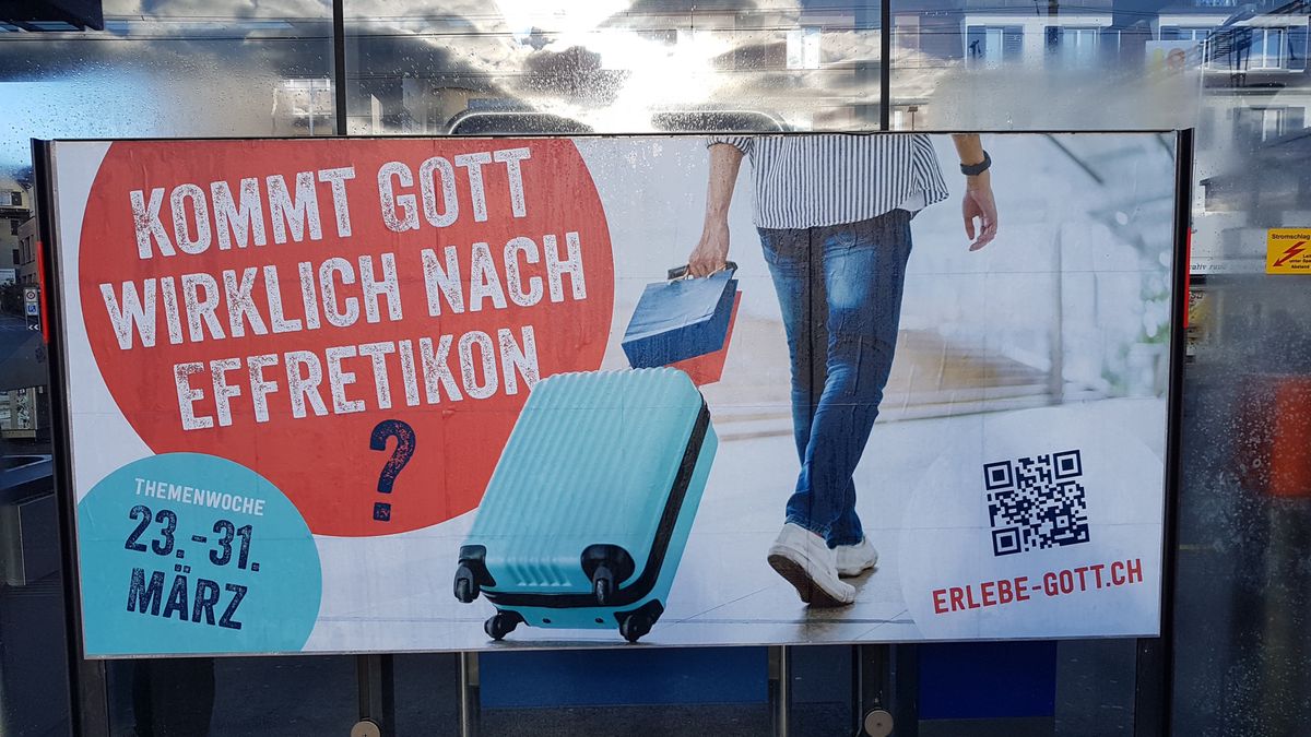 Aufgefallen in Illnau-Effretikon: Warten auf Gott | Tages-Anzeiger