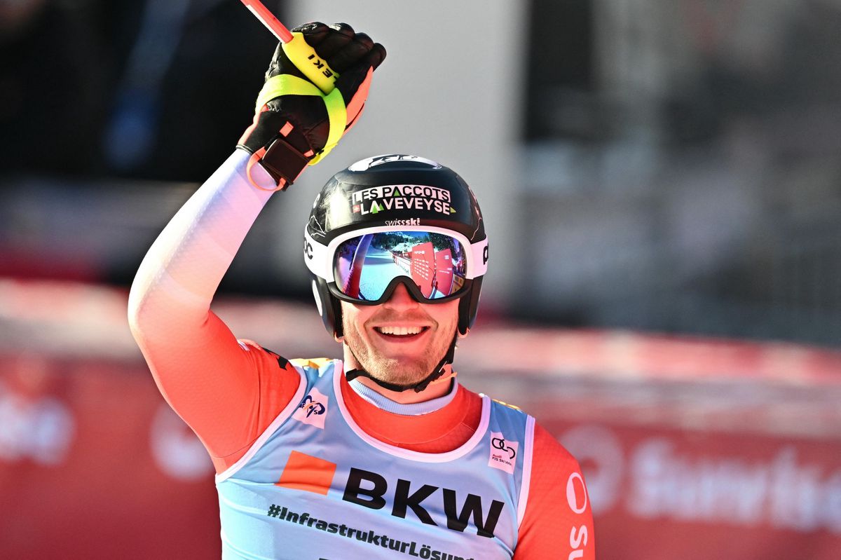 Kitzbühel: Alexis Monney siegt im Abfahrtstraining